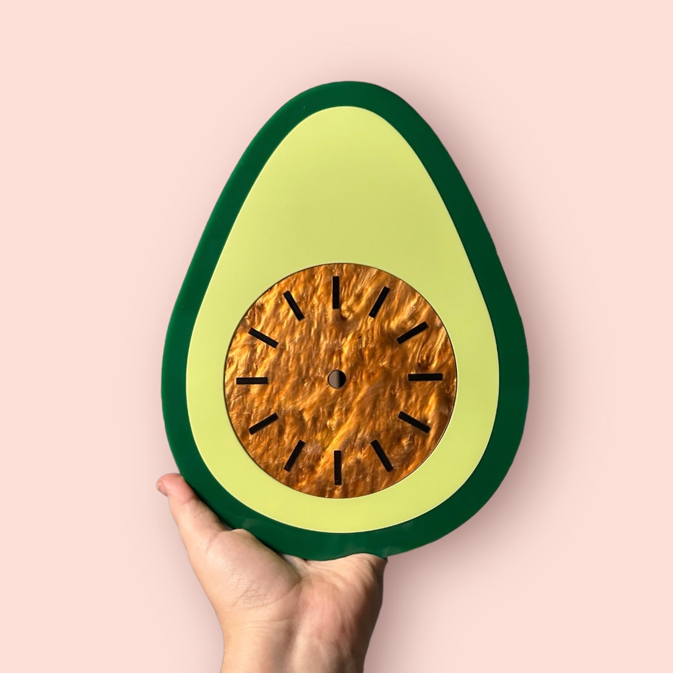 Avocado Clock – That's Mrs. Laser To You